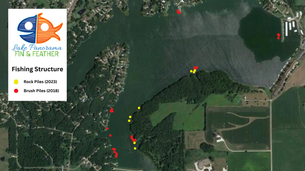 Free Fishing Map - Lake Panorama Fin and Feather